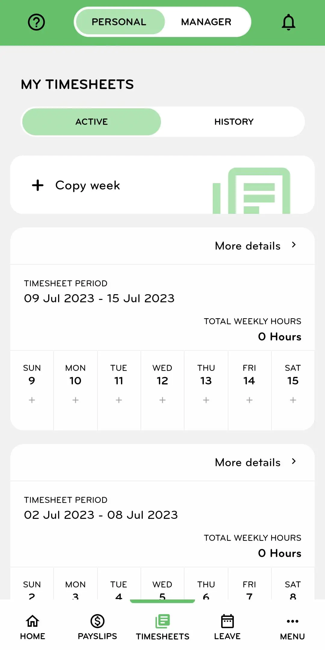 Smartly | Timesheet guide for employees